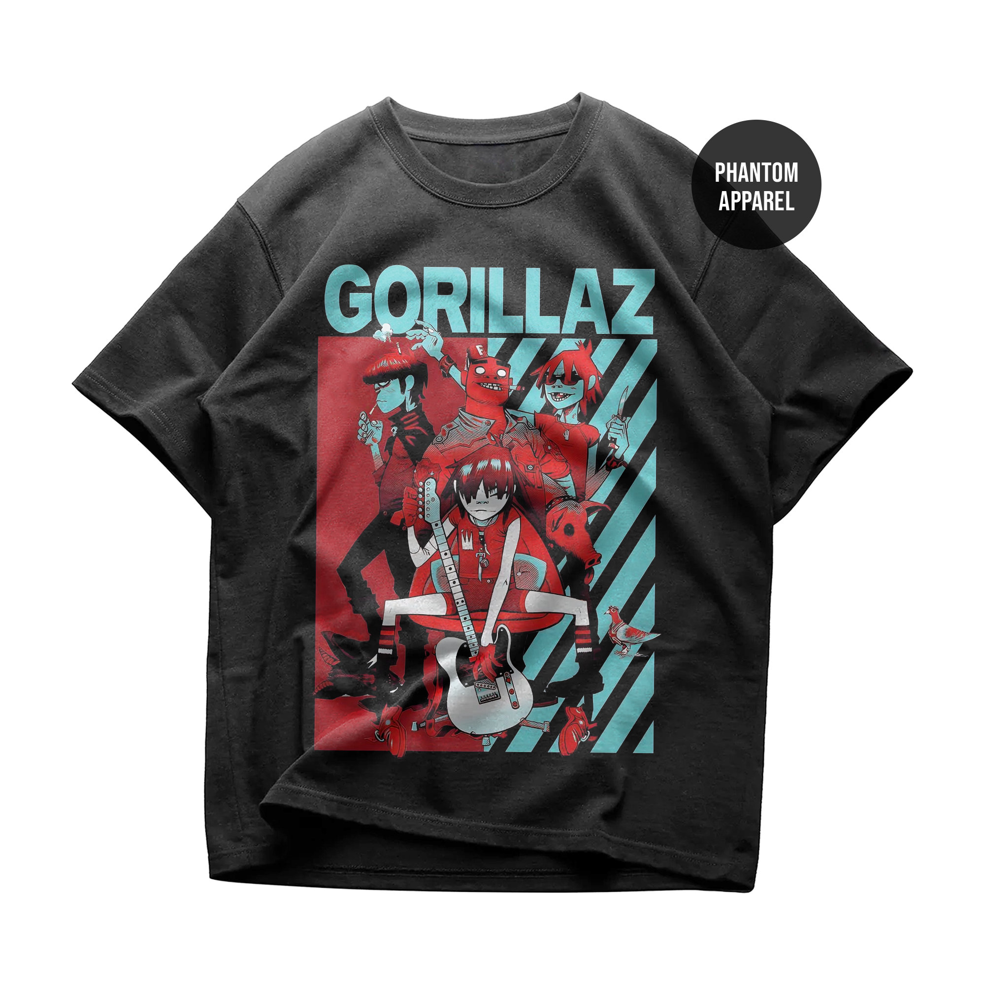 Gorillaz merch - Etsy México