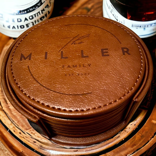 Personalized Drink Coasters - Etsy