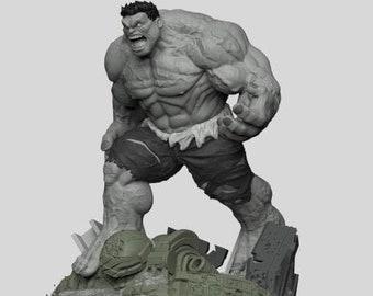 Hulk Fan Model - Etsy