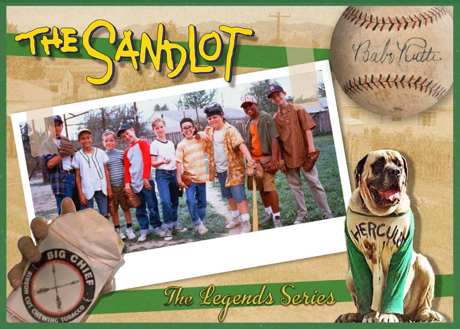 Benny the Jet Rodriguez - the Sandlot Movie - High Stick Hockey Cards ...