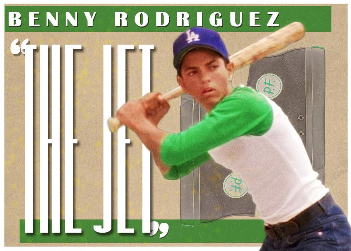 Benny the Jet Rodriguez - the Sandlot Movie - High Stick Hockey Cards ...