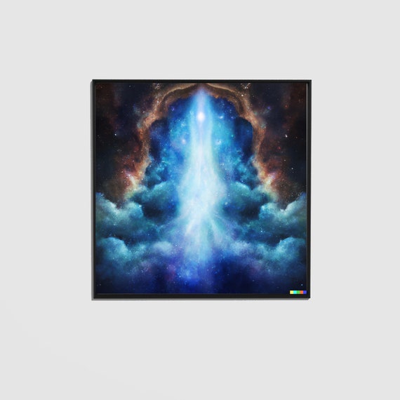 Psychedelic Nebula Art