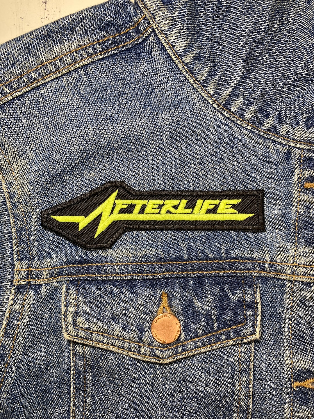 Afterlife Embroidered Patch. Gaming Inspired Patches. Iron on Backing ...