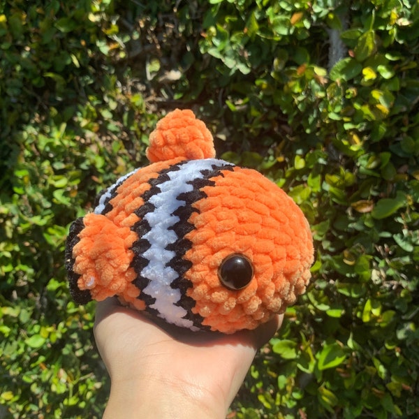 Crochet Nemo - Etsy