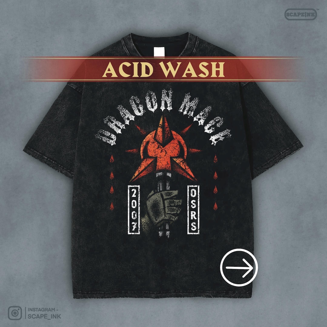 OSRS Mace Retro T-shirt | Runescape | Runescape T-shirt | Gift for Him ...