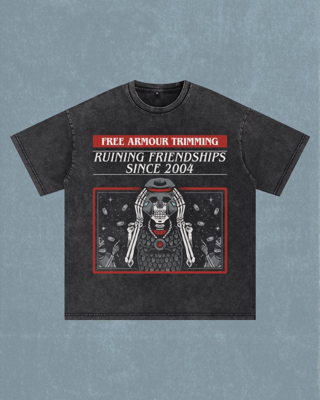 OSRS Armour Trimming | Meme | Oversize T-shirt | Acid Wash | Old School ...