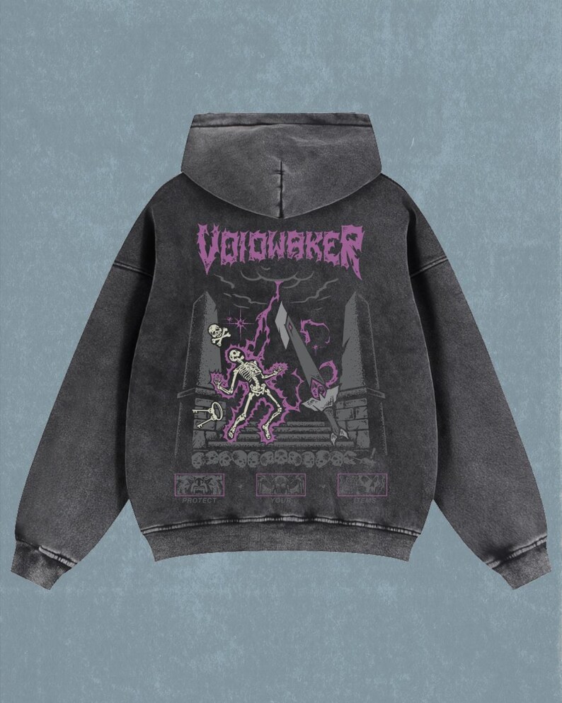 OSRS Voidwaker | Oversize Zip Hoodie | Streetwear | Old School ...