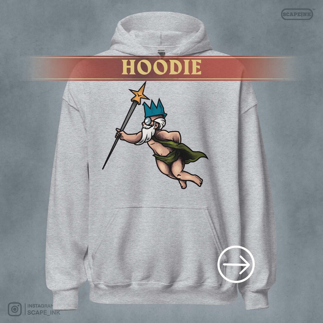 OSRS Wise Old Man Runescape Runescape Hoodie Gift for Him Gift for Her ...