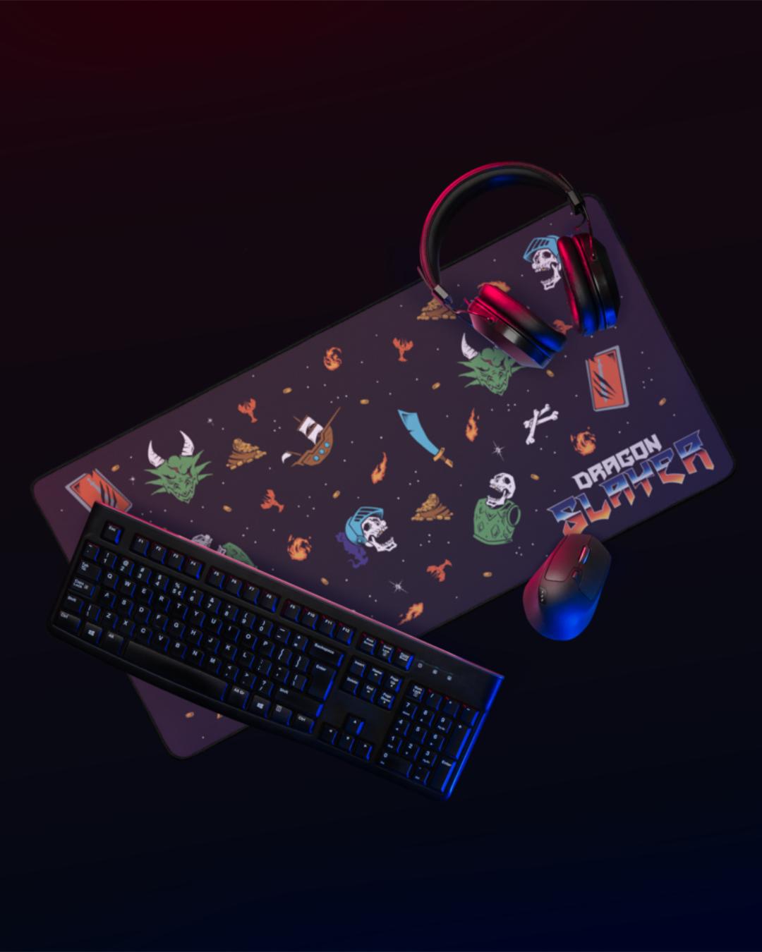 OSRS Dragon Slayer Desk Mat | Old School Runescape | Best Gift | Desk ...