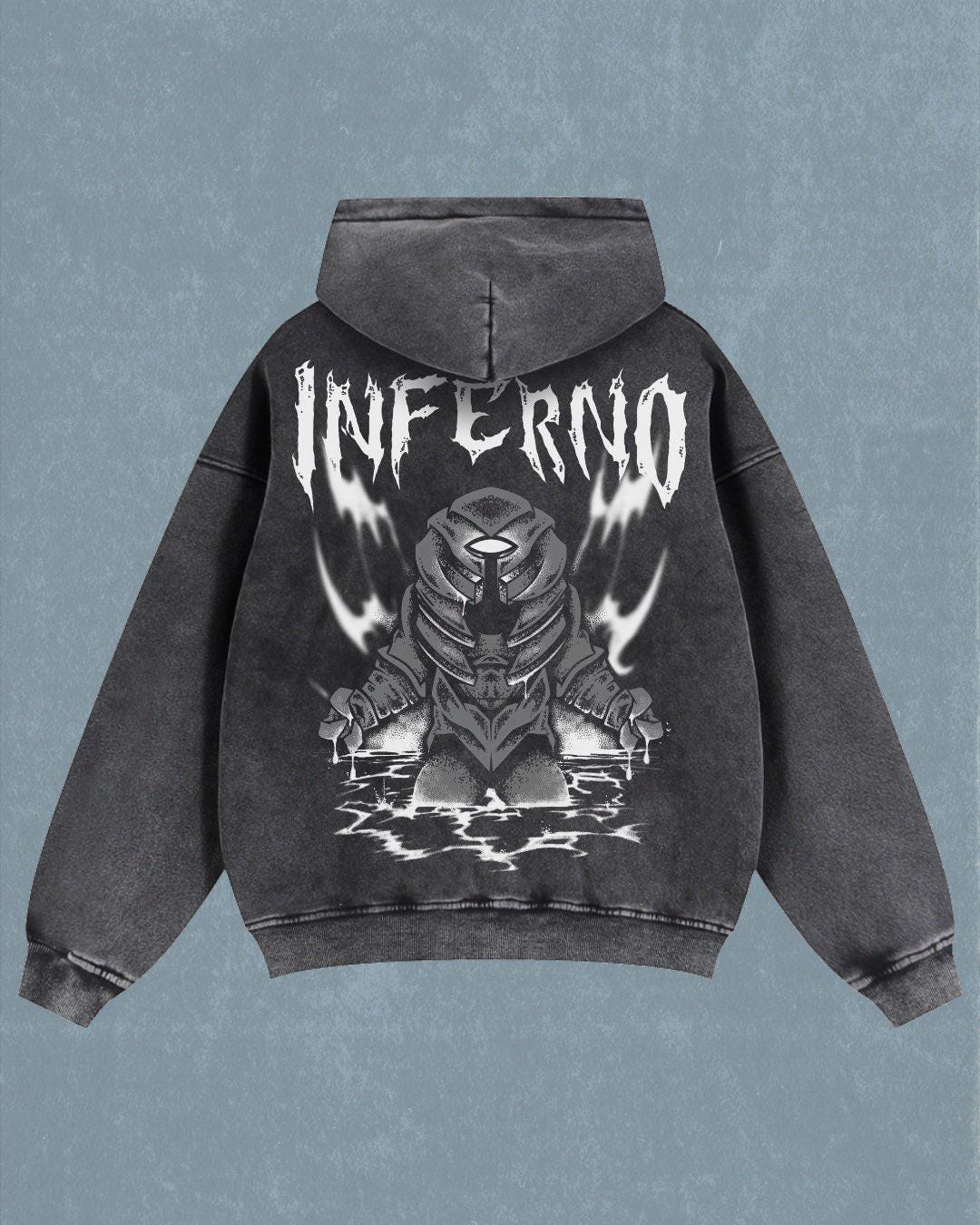 OSRS Zuk | Inferno | Oversize Zip Hoodie | Streetwear | Old School ...