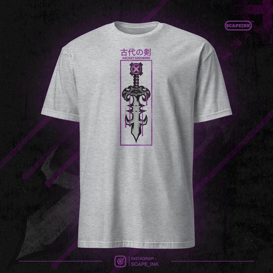 Ancient Godsword Runescape T-shirt Gaming T-shirt Old School Runescape ...