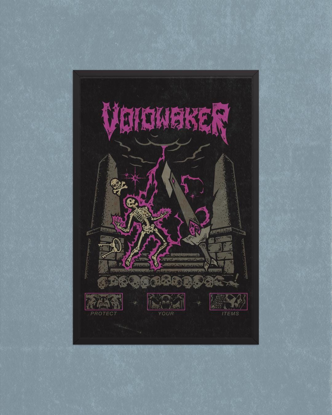 OSRS Voidwaker Framed Poster | Old School Runescape | Best Gift ...