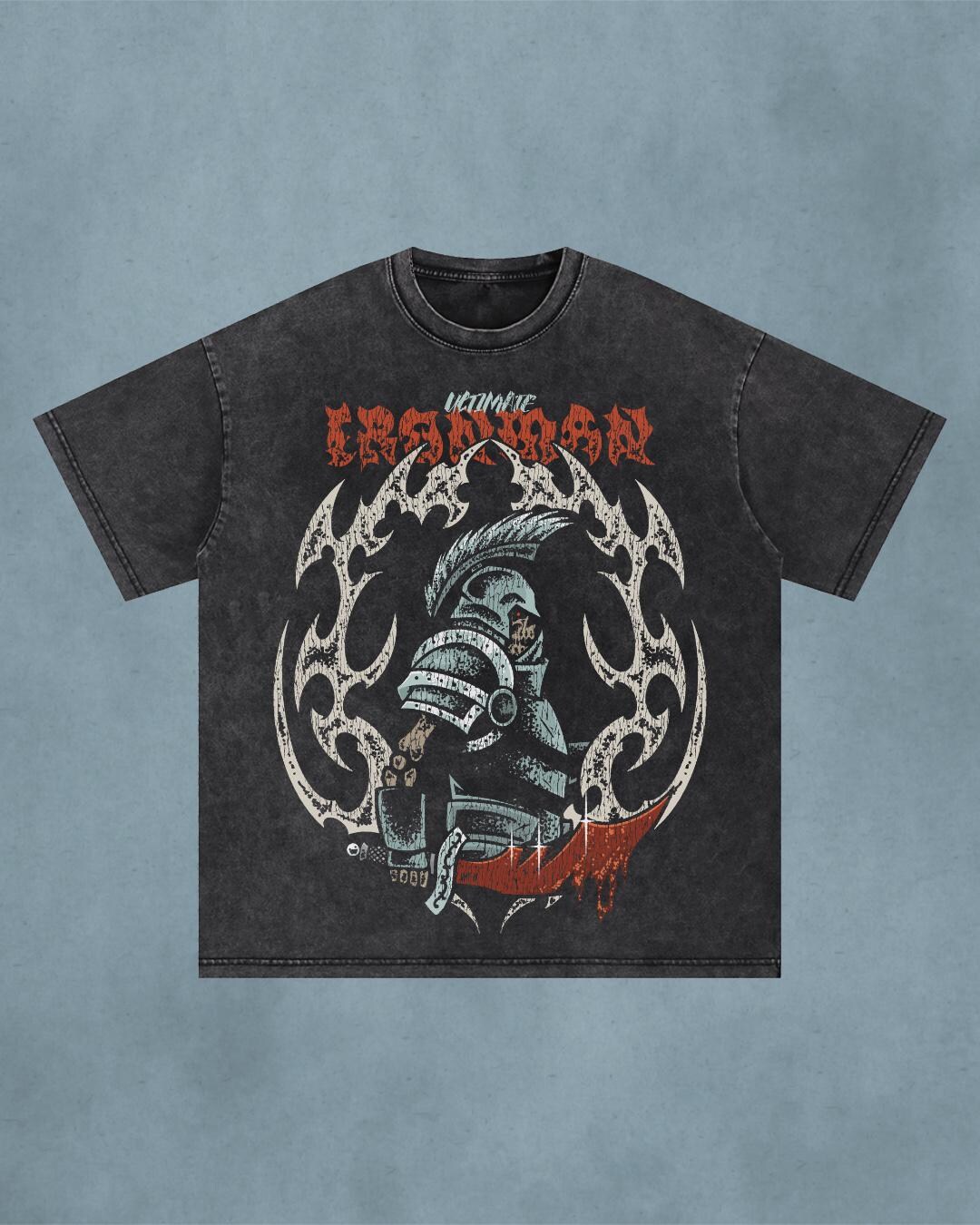 OSRS UIM | Oversize T-shirt | Acid Wash | Old School Runescape for Him ...