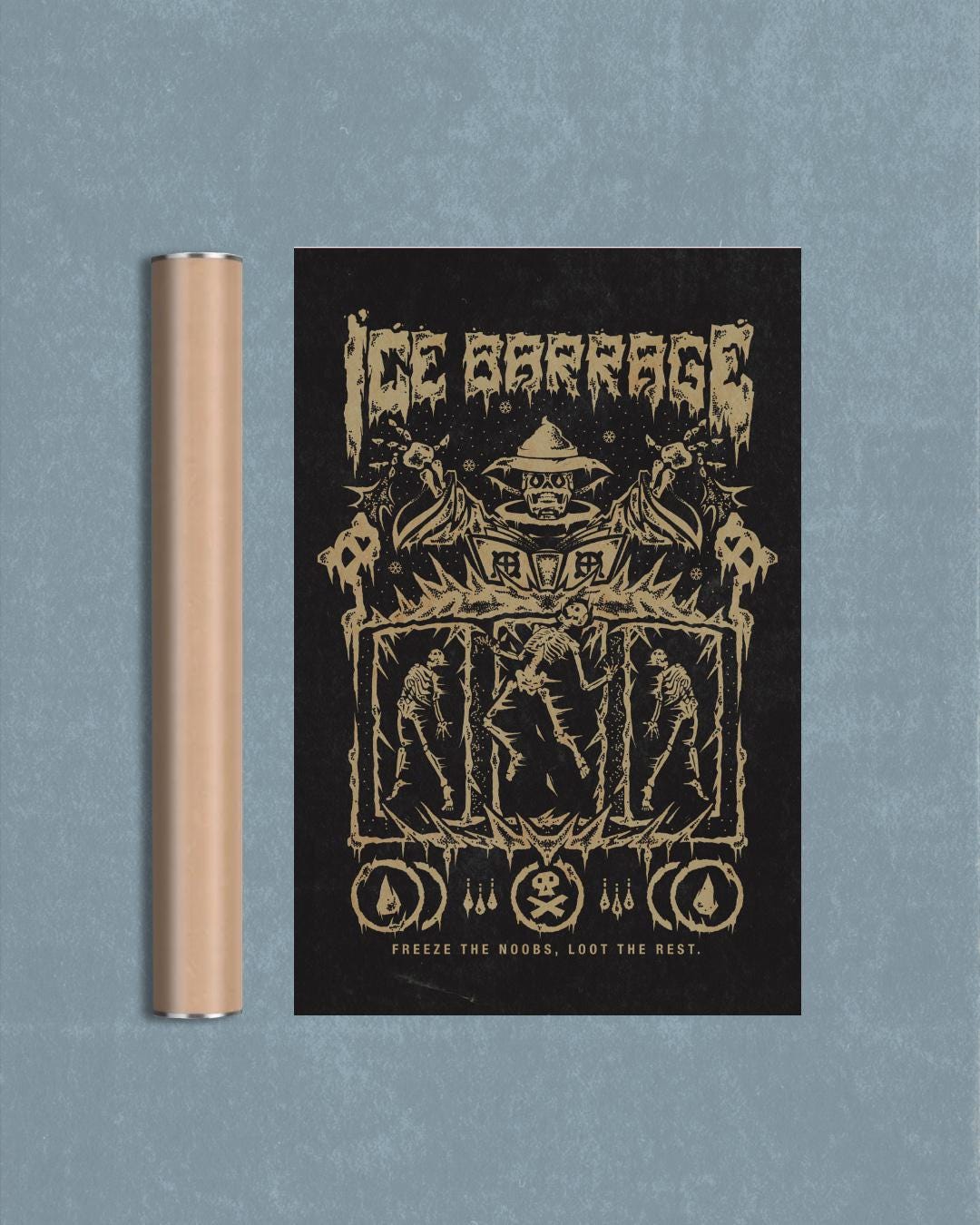 OSRS Ice Barrage Poster | 24x36" | Old School Runescape | Best Gift ...