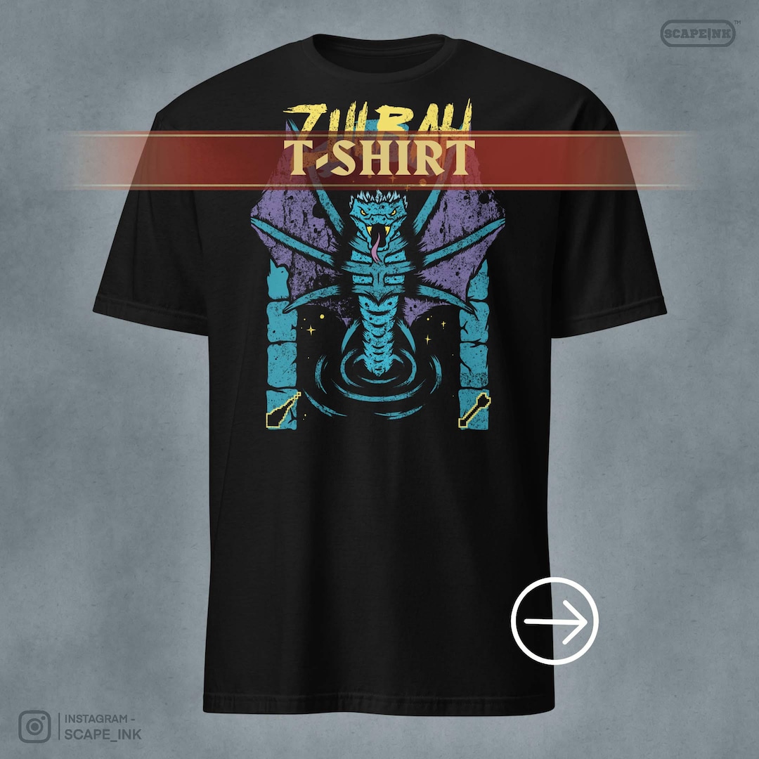 OSRS Zulrah T-shirt Runescape Runescape T-shirt Gift for Him Gift for ...