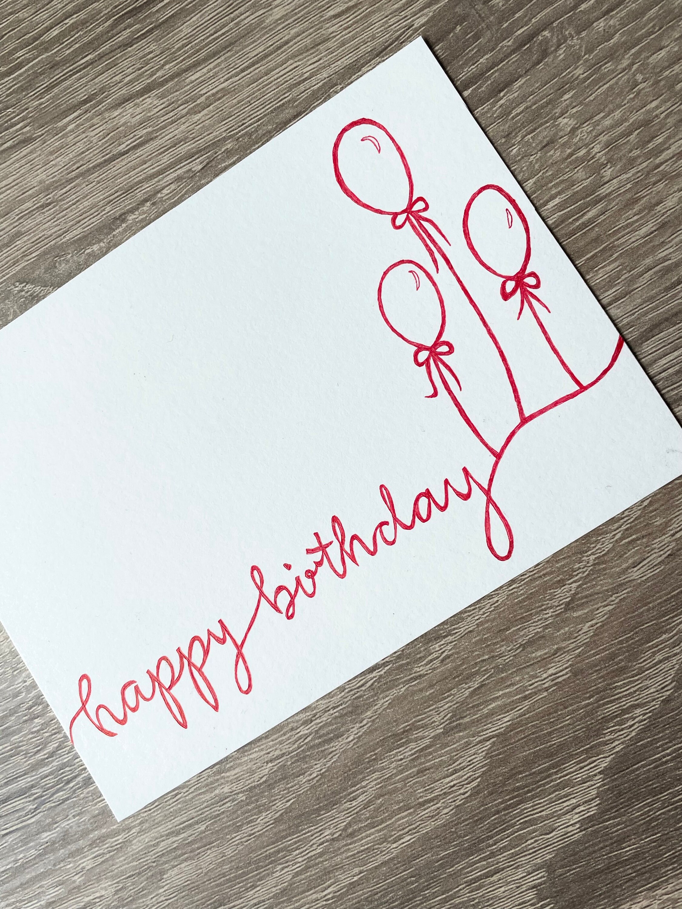 Handmade Birthday Card Etsy