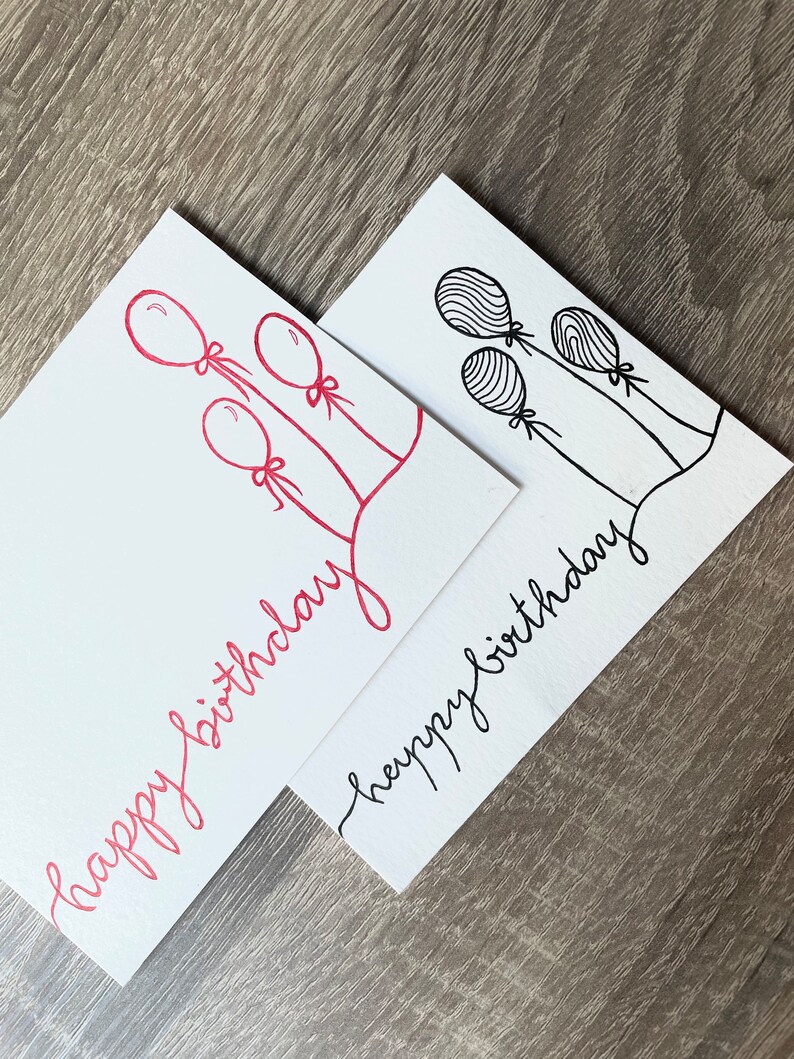 Handmade Birthday Card - Etsy