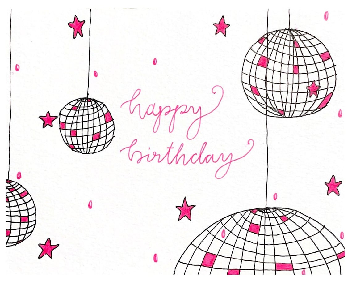 Handmade Birthday Card Etsy