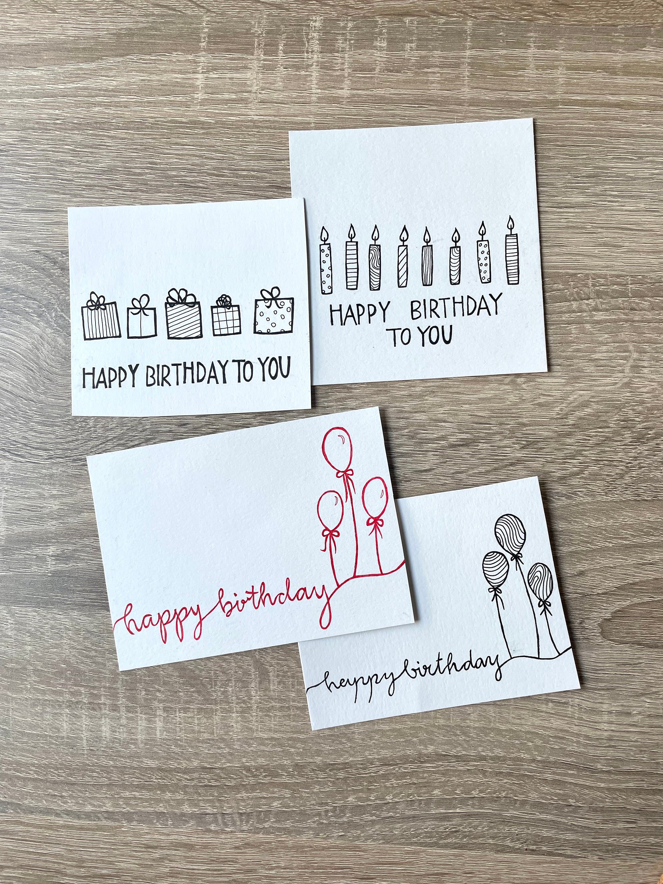 Handmade Birthday Card Etsy