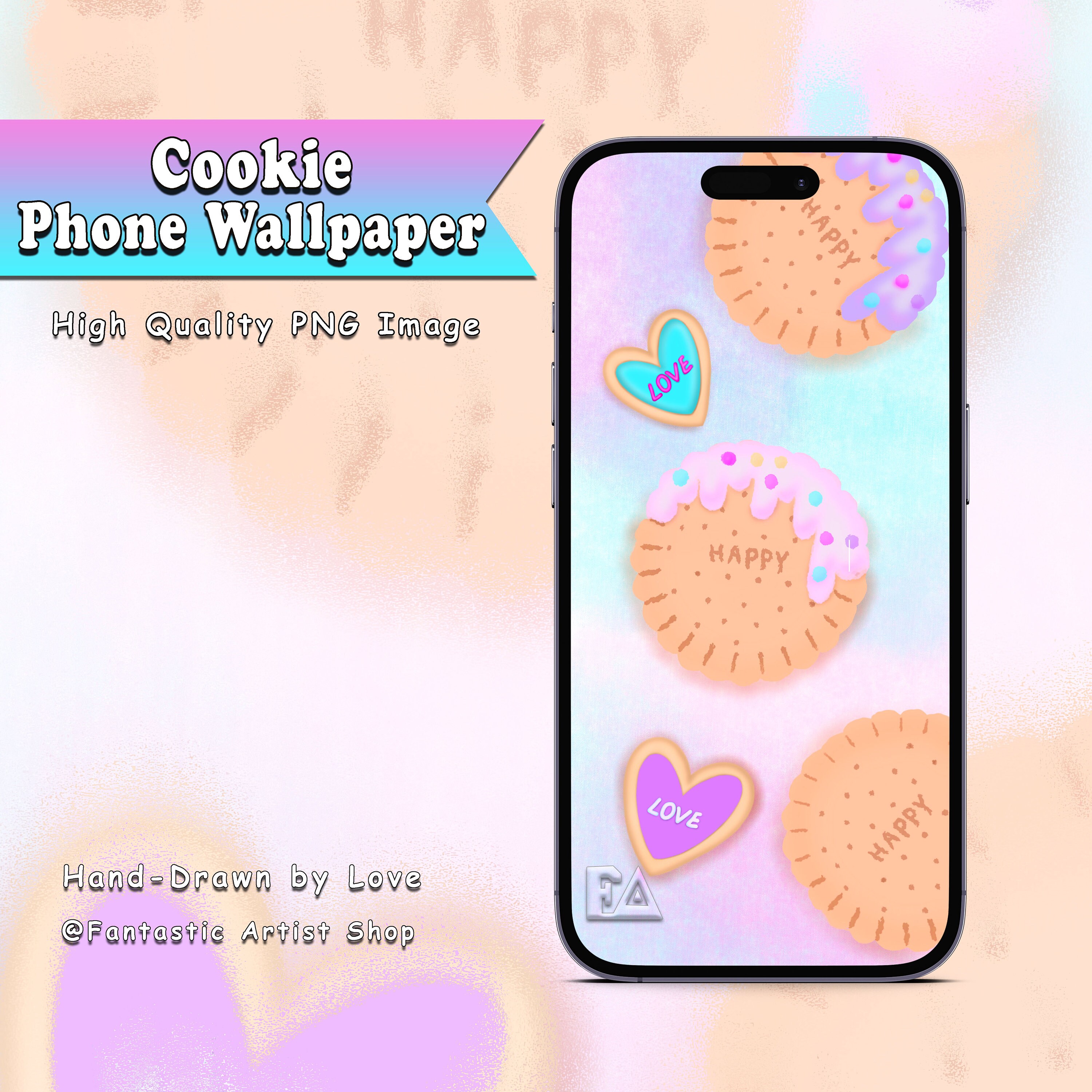 Cute Cookie Wallpaper