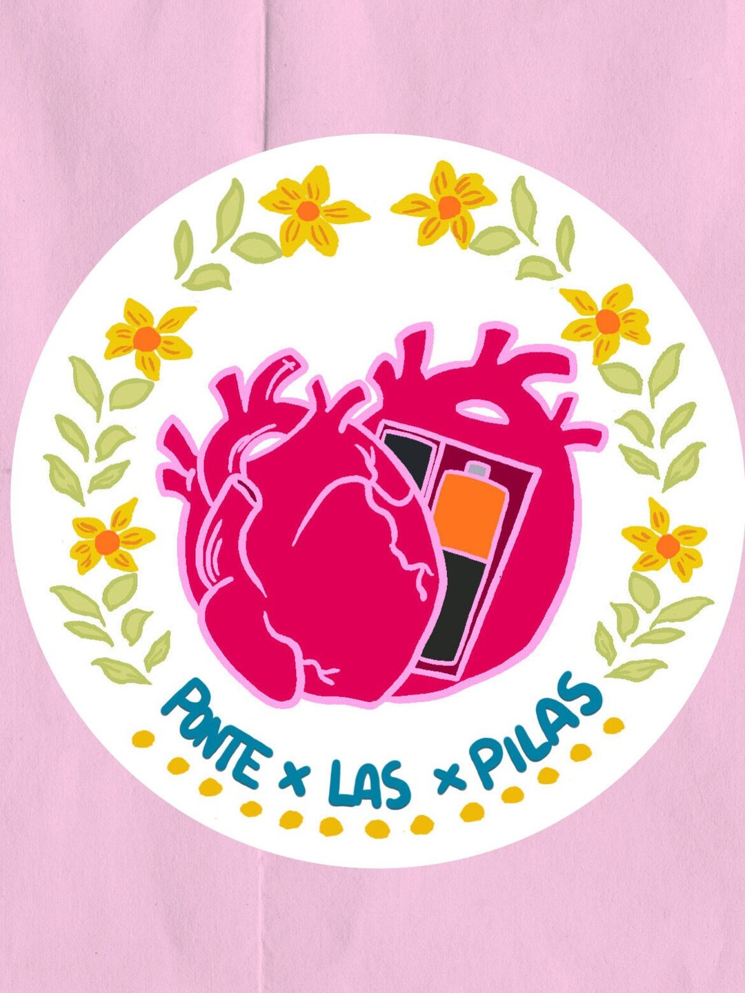 Ponte Las Pilas Sticker - Etsy