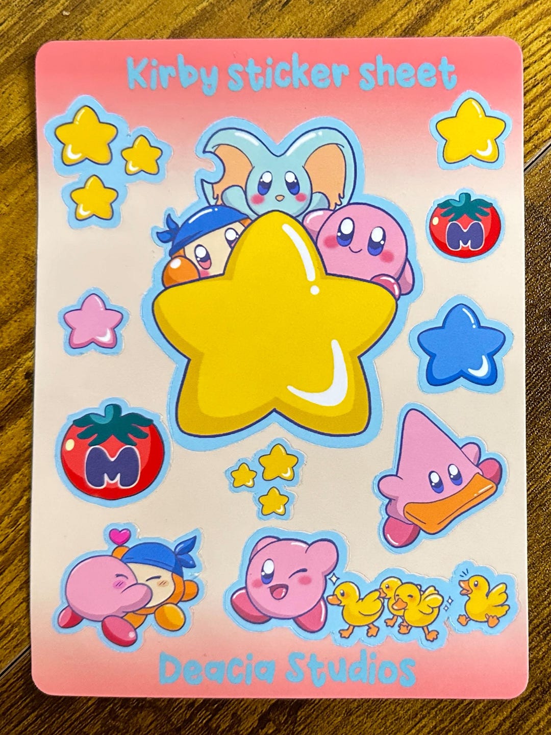 Kirby and the Forgotten Land Sticker Sheet - Etsy