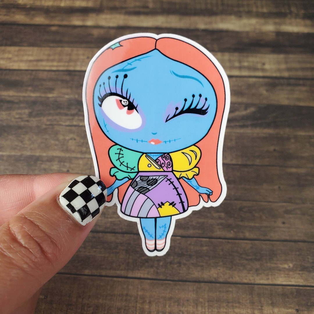 Sally Sticker the Nightmare Before Christmas Sticker - Etsy