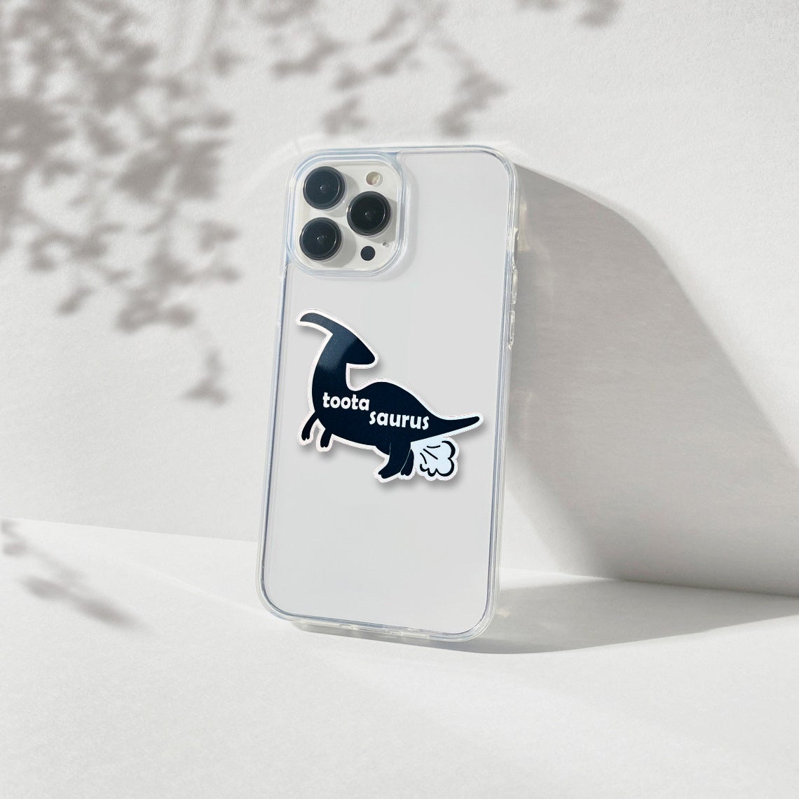 Parasaurolophus Dinosaur Sticker Paleontology Laptop Sticker Hydroflask ...