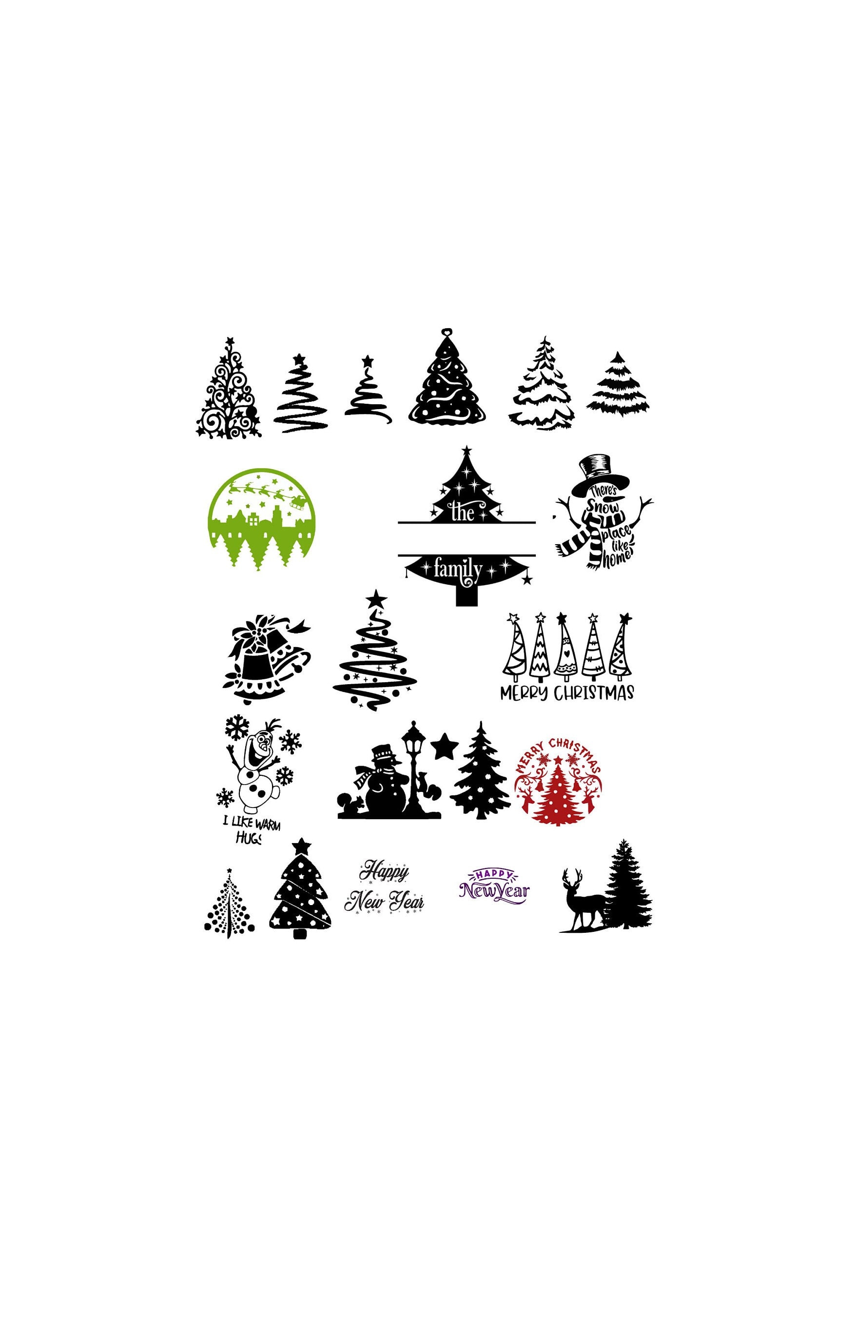CHRISTMAS SVG , Christmas Clipart, Christmas Svg Files for Cricut ...