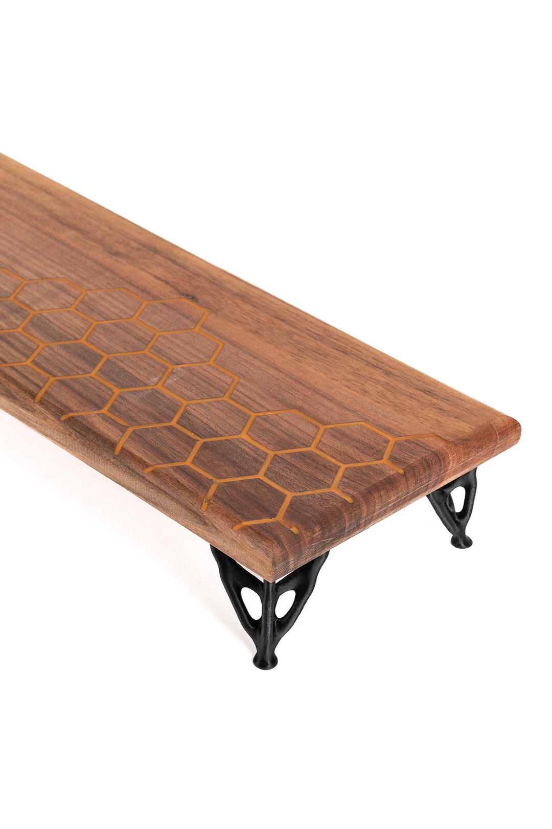 Personalized Computer Monitor Riser Wooden Stand, Computer Stand,epoxy ...