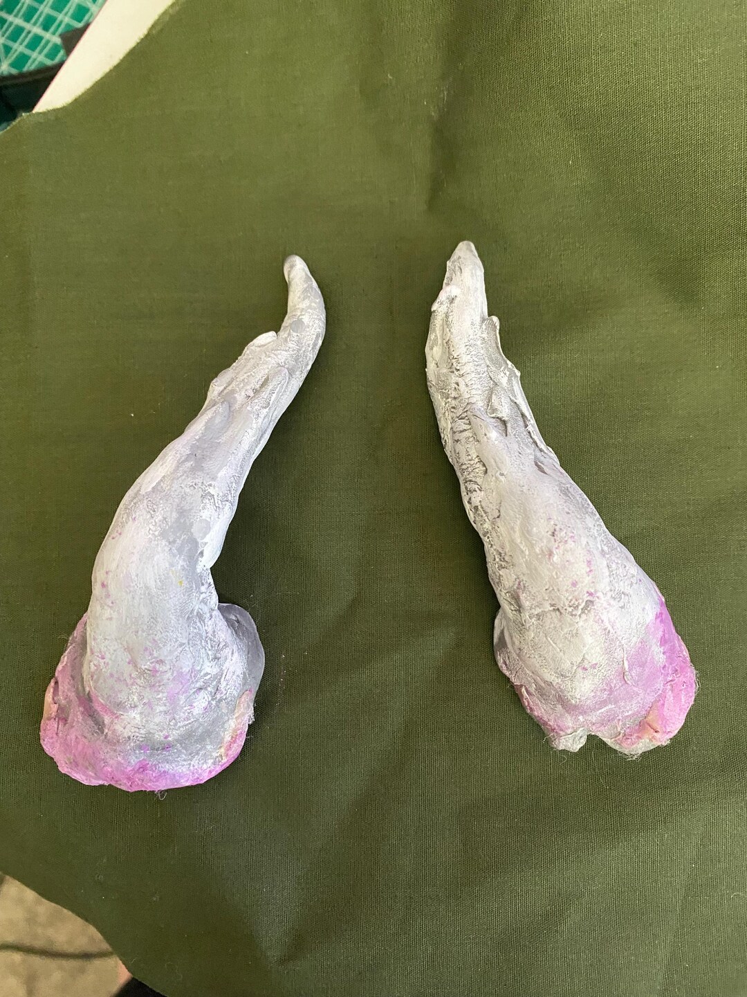 Forehead Horns, Fantasy Tiefling Demon Horns - Etsy