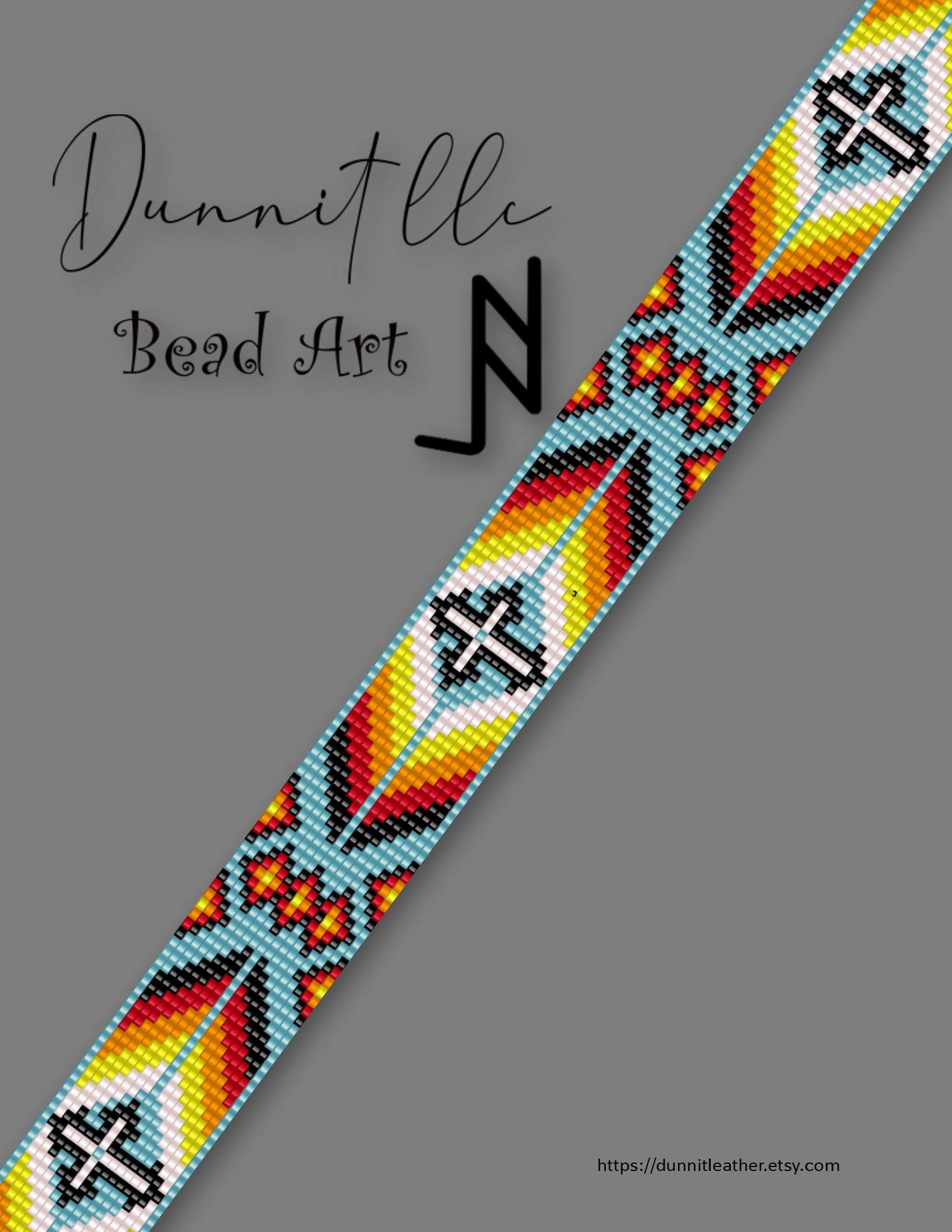 Beaded Hat Band Pattern PDF - Etsy