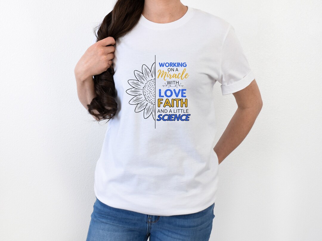 Working on A Miracle IVF Shirts IVF Care Package IVF Gifts - Etsy