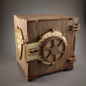 Pirates Wooden Box Safe I New Gift Packing Idea I Escape Room Mini ...