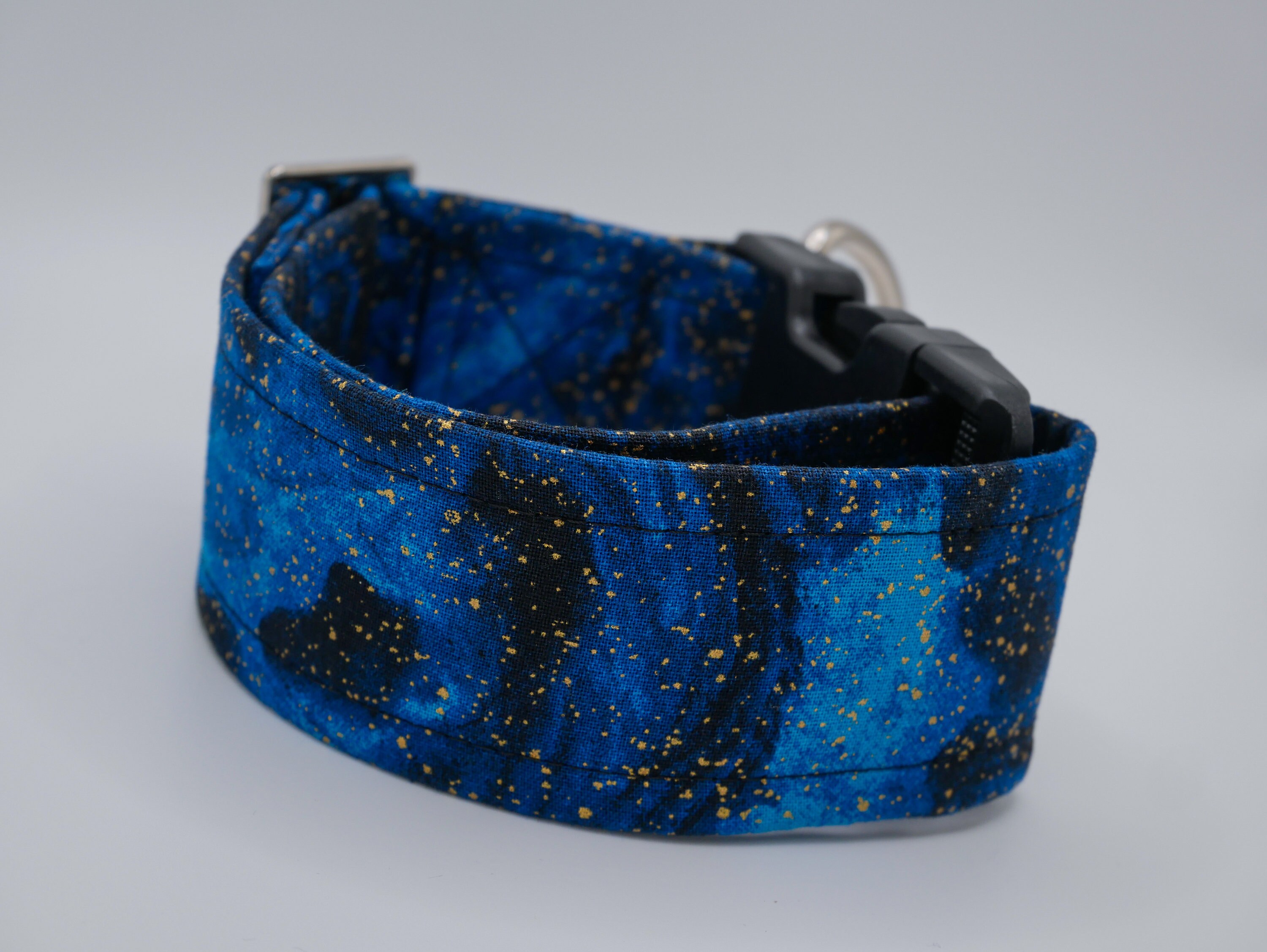 Gold Splatter Dog Collar 2 Inch Dog Collar Wide Dog Collar Big Dog ...