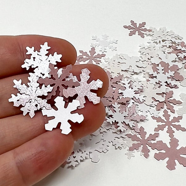 Snowflake Confetti - Etsy