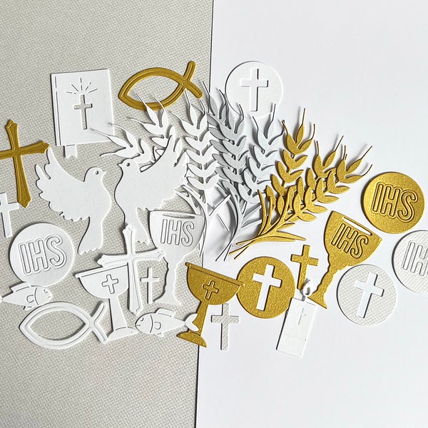 Baptism Die Cut - Etsy