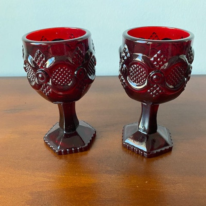 Antique Glassware - Etsy Canada