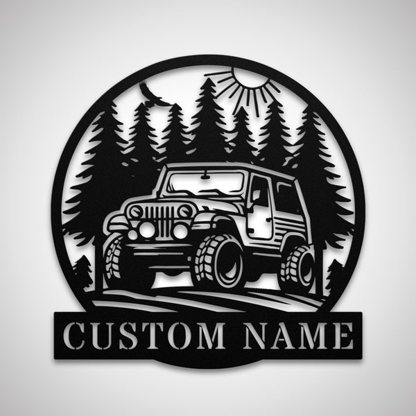 Jeep Sign - Etsy
