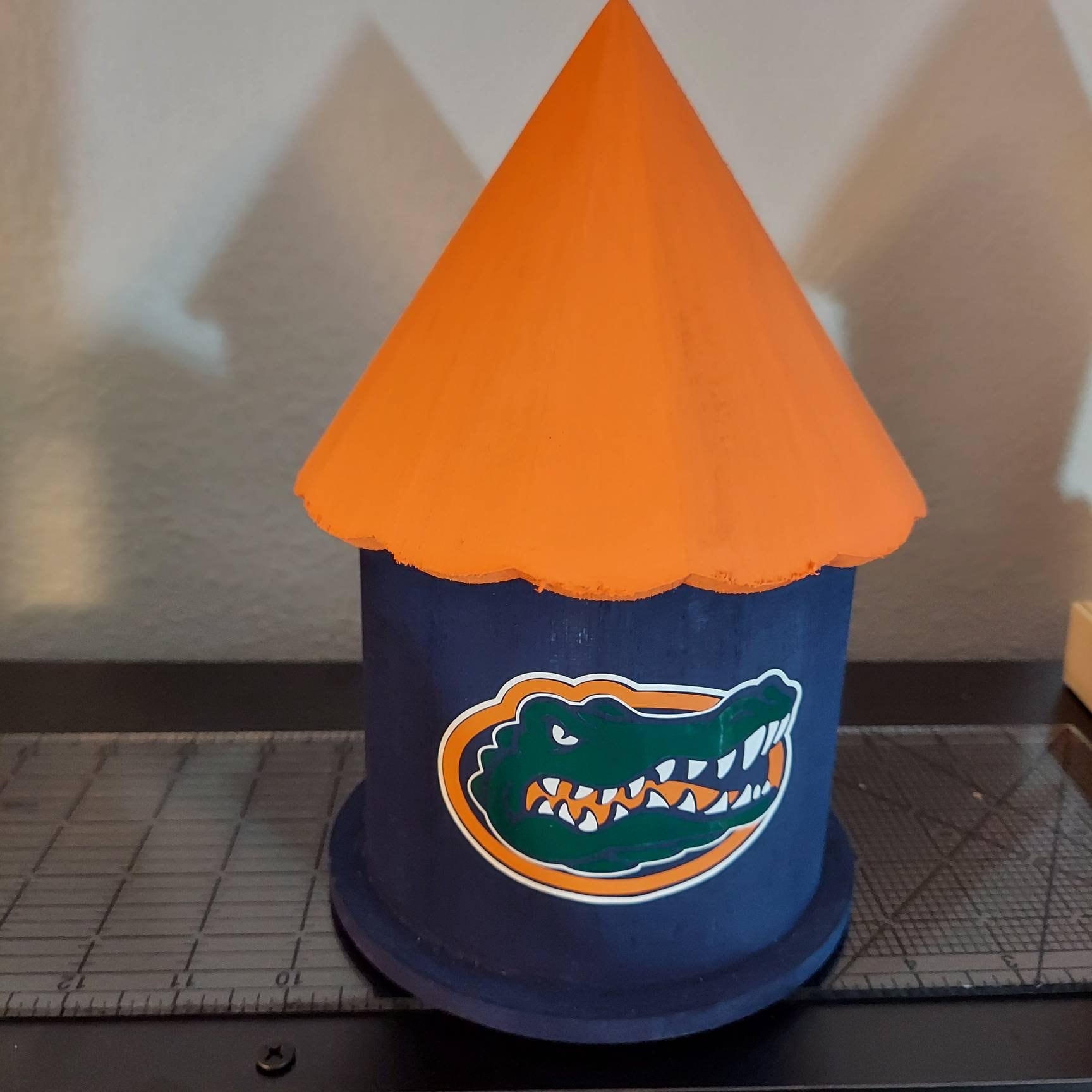 Florida Gators Hand Painted Birdhouse - Etsy