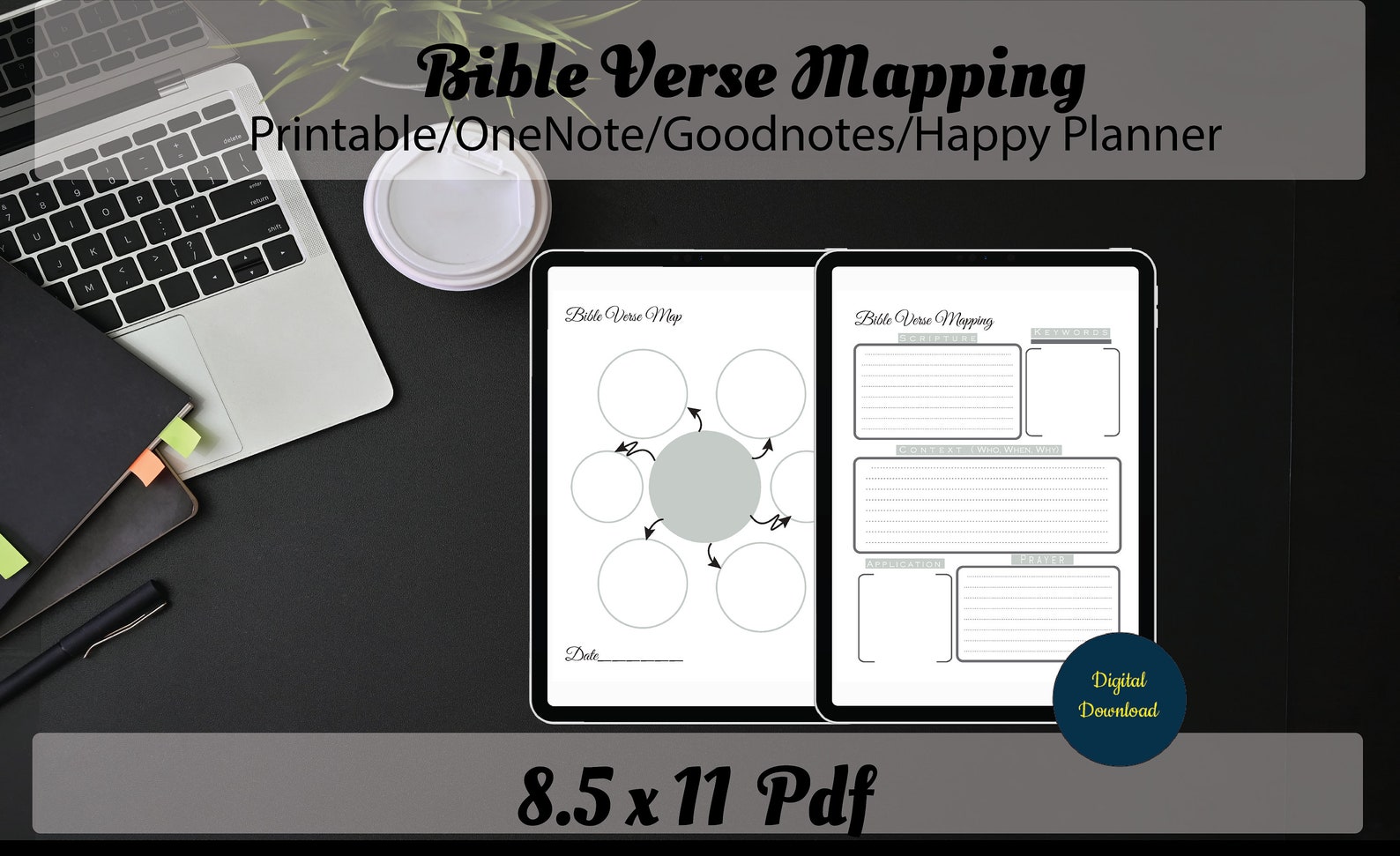Bible Verse Mapping Bible Verse Mapping goodnotes Onenotes Happy ...