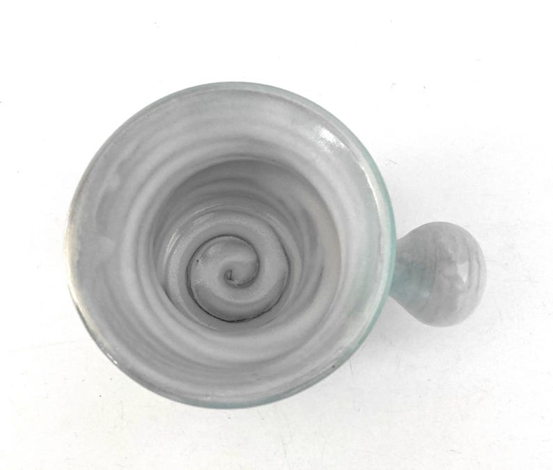 STONEWARE SHAVING MUG #29: Ceramic Lather Cup. Wet Shave Pottery. - Etsy