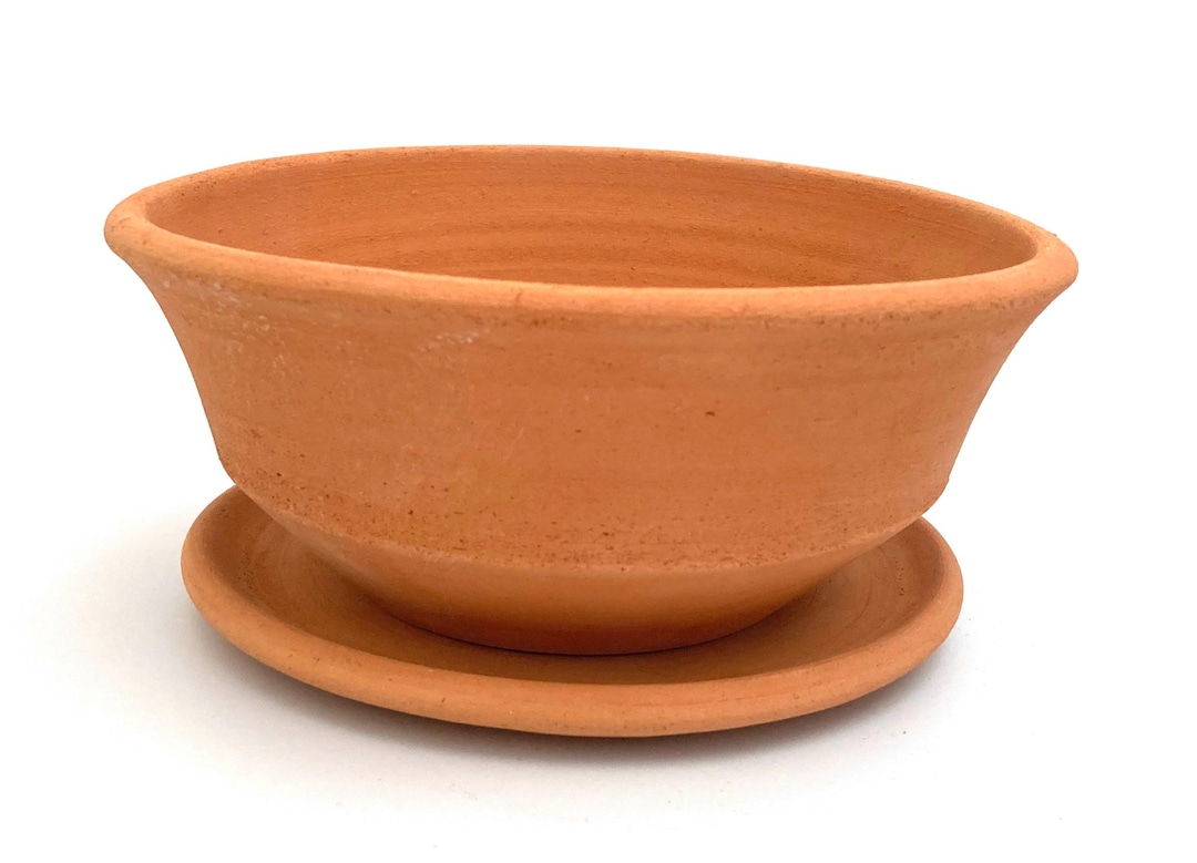 CERAMIC FLOWER POT #99 Terracotta Planter With Saucer - House or Garden ...
