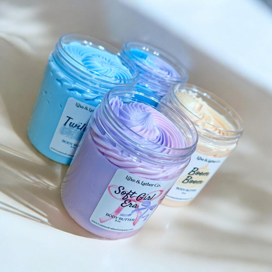 Body Butter, Emulsified Creamy Body Butter, Scent Variety - Etsy