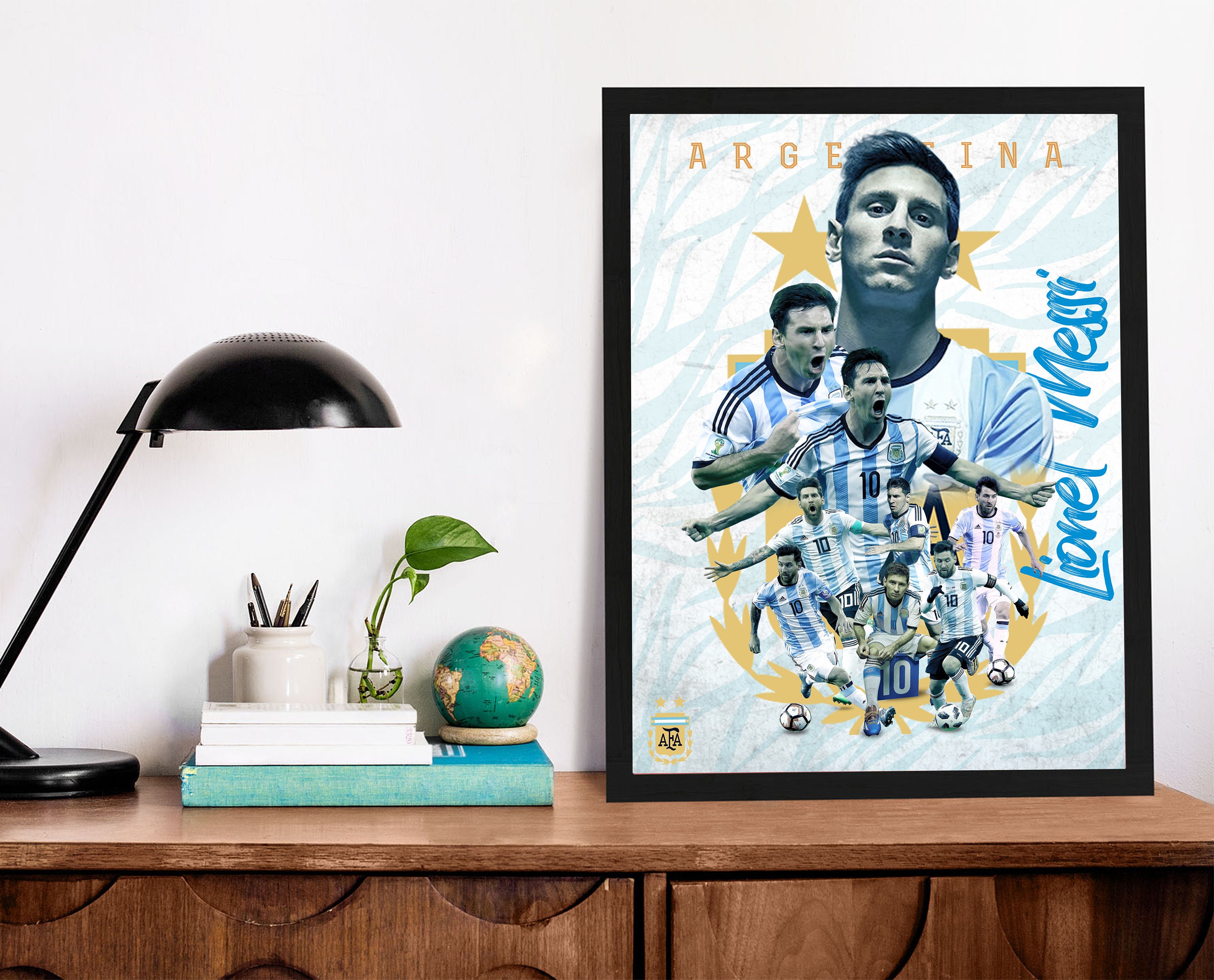 Lionel Messi Poster, Instant Download, Digital Print, Art Painting ...