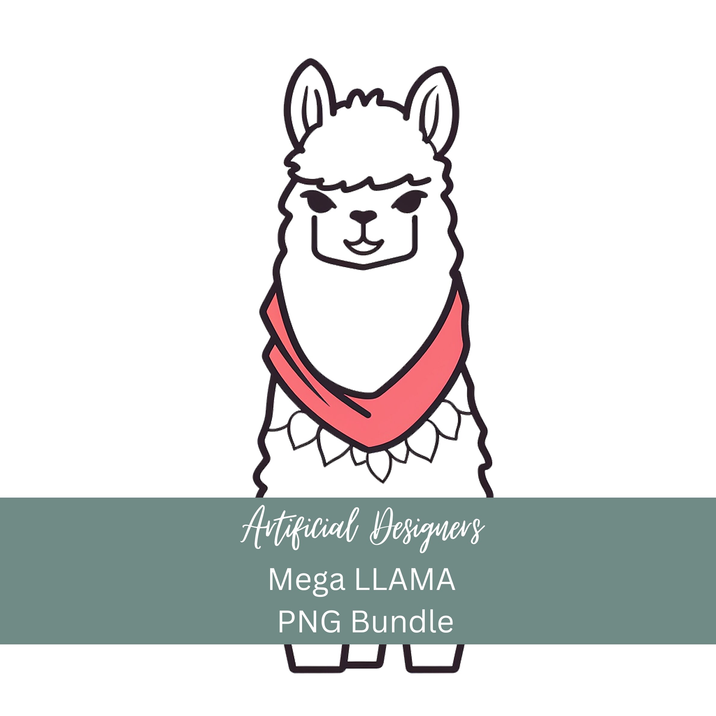 Mega 85 Llama PNG Bundle, Llama Face, Cute Llama, Alpaca, Llama ...
