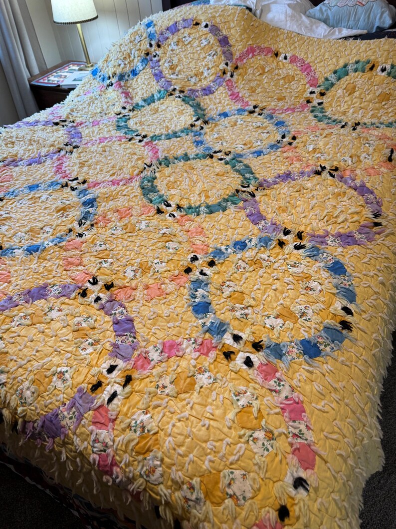 Circle Tie Blanket - Etsy