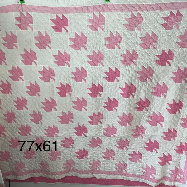Maple Leaf Quilt - Etsy