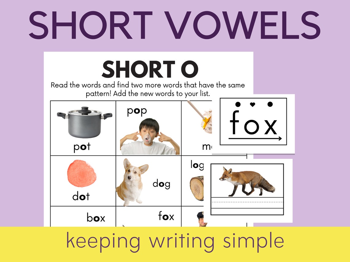 CVC Phonics Worksheets: Short Vowel Oo • TAP, BLEND, Read & Spell ...