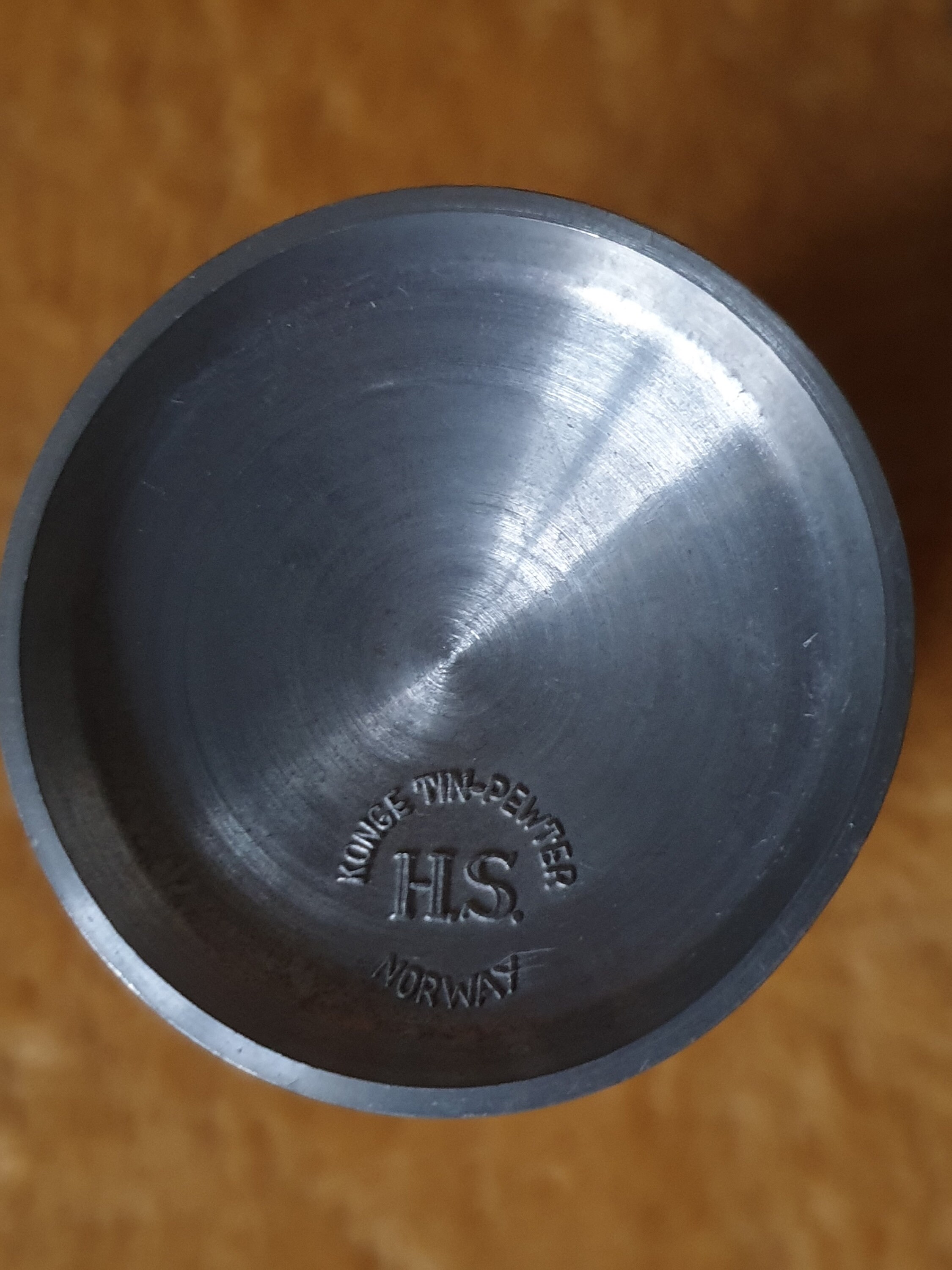 Rare Pair of Norwegian Konge Tin-pewter H.S. Sherry Chalices - Etsy